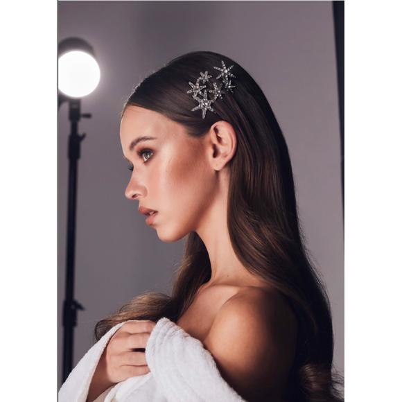 Billini | Accessories | New Billini Emily Star Hair Pin Pack In Silver ...